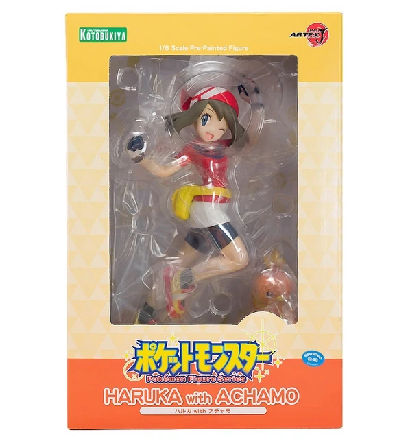 POKEMON MAY HARUKA & Skitty Torchic 11cm/4.4" PVC Figure New In Box&No ...
