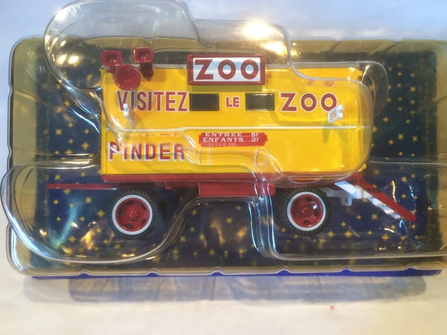PINDER REMORQUE CAISSE Du Zoo Scale 1/43 Altaya EUR 17,00 - PicClick FR