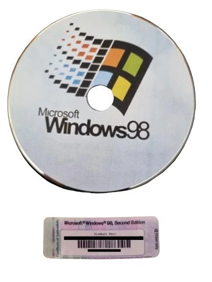 MICROSOFT WINDOWS 98 SE Zweite Ausgabe deutsch - Key + CD Kopie EUR 14 ...