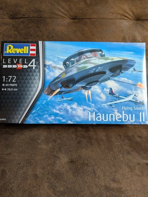 RARE MAQUETTE OVNI Ufo Haunebu II Revell Neuf Jamais Ouvert Soucoupe ...