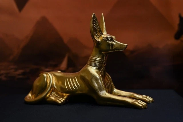 RARE ANCIENT EGYPTIAN Anubis Jackal God Statue - Perfect for Collectors ...