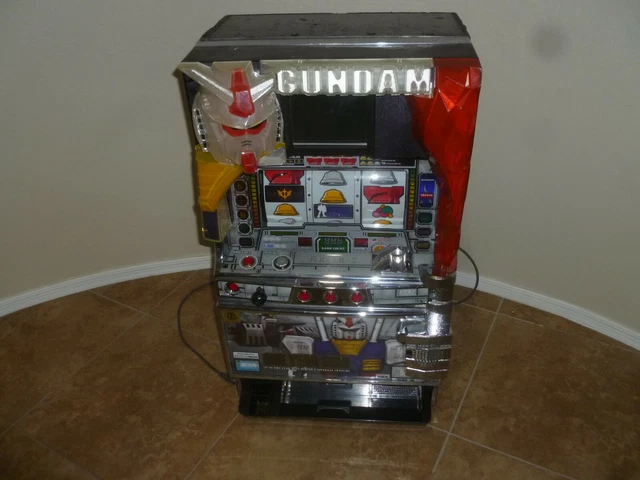 RARE GUNDAM PACHINKO Slot Machine 1 One Year War Bandai Japan Import ...