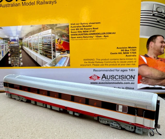 AUSCISION NSW SRA XPT XBH 1st Class/Guards Car ORIGINAL LIVERY $279.00 ...