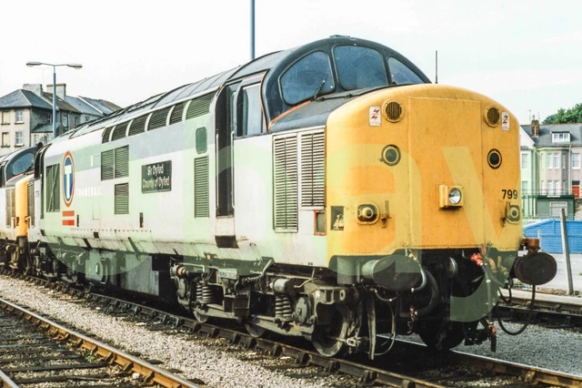 UK RAILWAY PHOTOGRAPH of Class 37 Locomotive 37799. RM37-1840 £1.70 ...