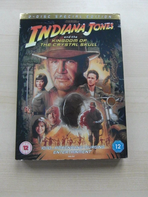 INDIANA JONES AND The Kingdom Of The Crystal Skull DVD - 2 DISC SPECIAL ...