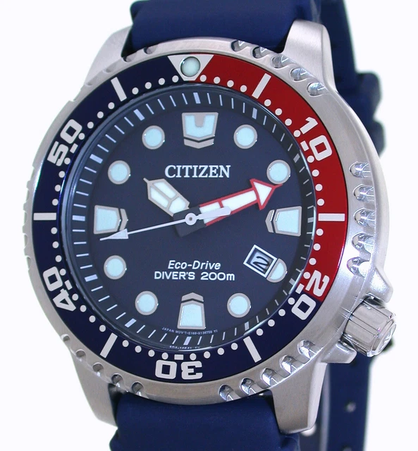 CITIZEN ECO-DRIVE PROMASTER DIVER 200M Iso 6425 Orologio da Sub 44 MM ...