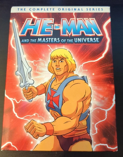 HE-MAN AND THE Masters of the Universe DVD MOTU Boxset Complete ...