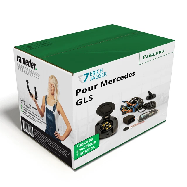 FAISCEAU SPÉCIFIQUE AU véhicule 7 broches pour MERCEDES GLS 16-19 ...