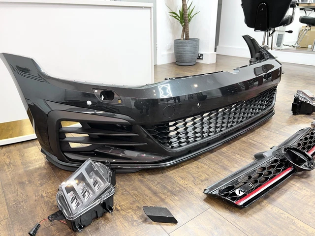 VW GOLF MK7.5 GTI GTD Front Bumper MK7.5 GTI Style Complete Bumper 2017 ...