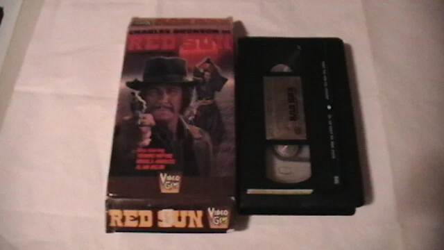 RED SUN 1971 video gems big box action adventure western charles ...