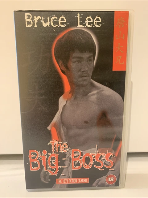 VHS VIDEO - THE BIG BOSS - Bruce Lee - PAL VCR - Martial arts £6.52 ...