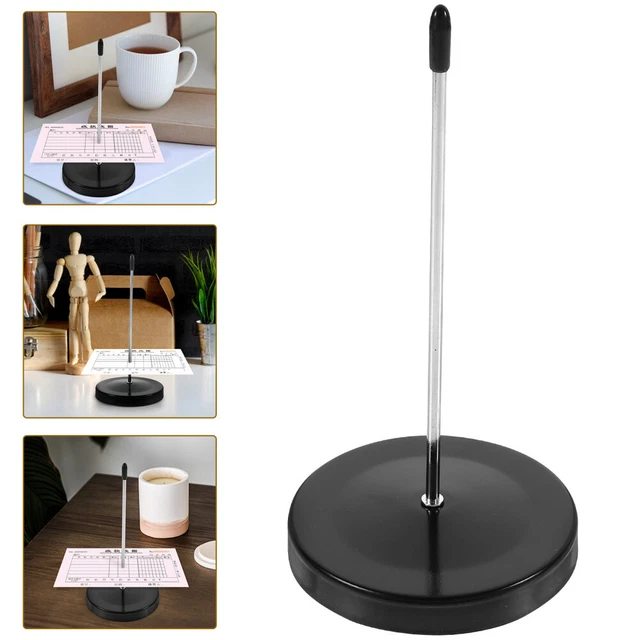 CREDIT CARD RECEIPT Holder Office Note Spike Desk Straight Rod £8.85 ...