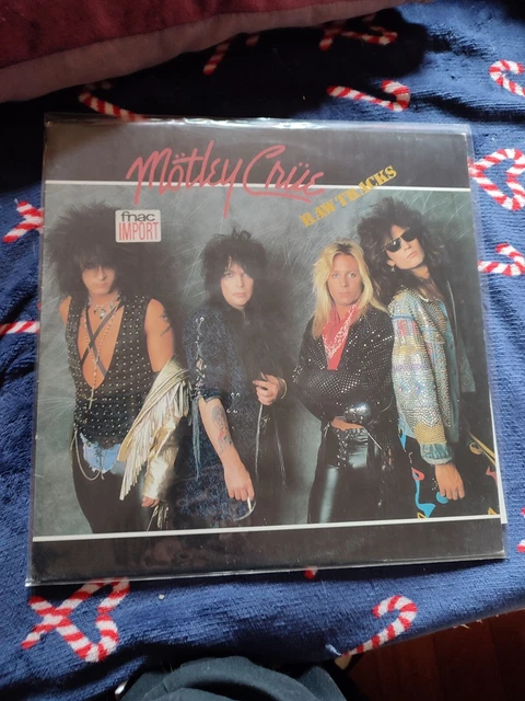 MOTLEY CRUE RAW Tracks LP 33 Tours Og Métal Hard Rock EUR 40,00 ...
