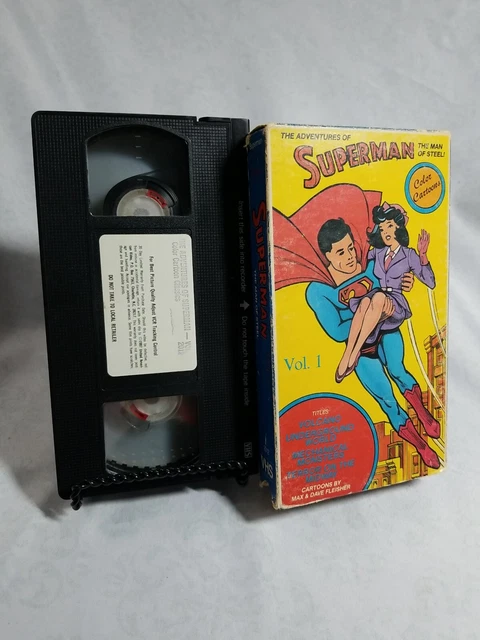 LE AVVENTURE DI Superman cartoni animati a colori vol. 1 Nastri VHS ...