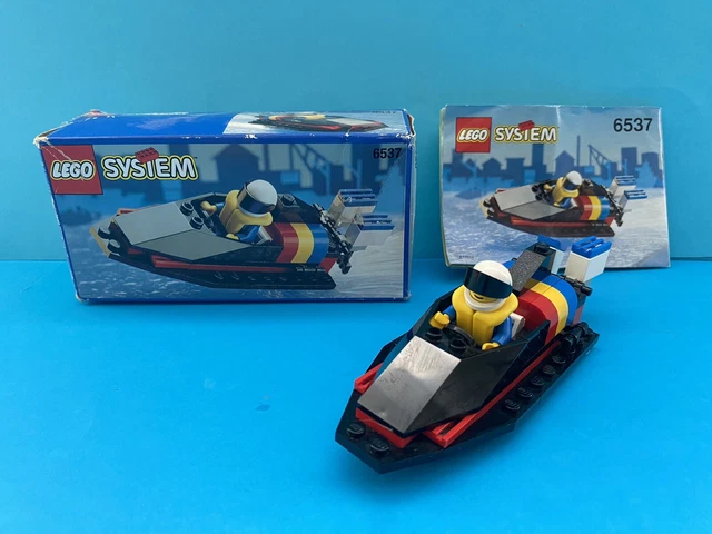 LEGO 6537 HYDRO Racer avec boite et notice Vintage Rare System EUR 14 ...
