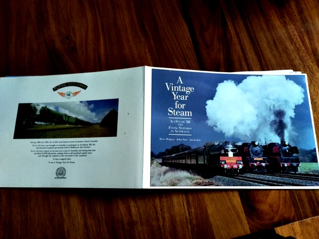 A VINTAGE YEAR For Steam Book Flying Scotsman Steve Malpass Excellent ...