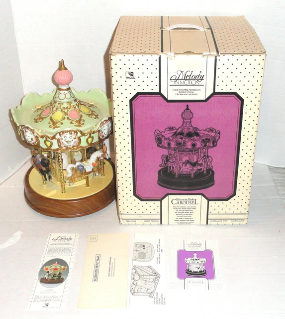 VINTAGE WACO MELODY in Motion Victoria Park Carousel - Partially ...