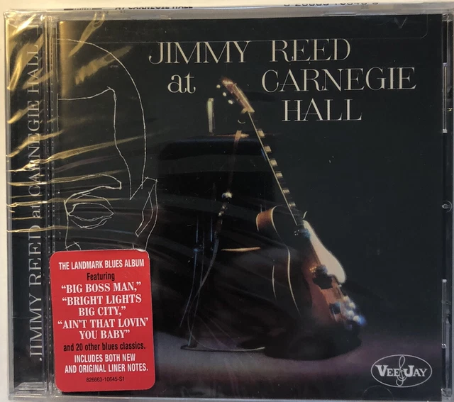 JIMMY REED - Jimmy Reed at Carnegie Hall - CD - noch versiegelt Promo ...