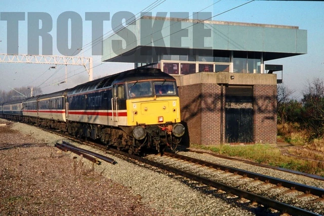 35MM SLIDE BR British Rail Diesel Loco 47807 Class 47 1990 Original £4.98 - PicClick UK