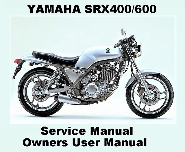 YAMAHA SRX 400 600 Owners User Service Workshop Repair Manual PDF on CD-R SRX-6 £4.20 - PicClick UK
