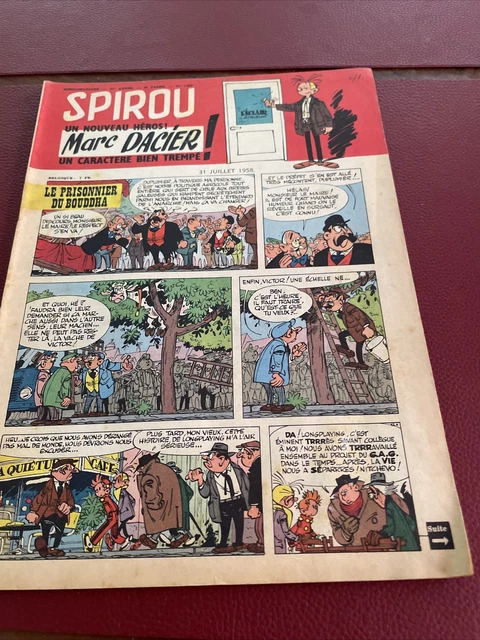 TIM UND STRUPPI Spirou 1059 1958 Marc Dacier Buck Dan Y Lucky Luke EUR ...