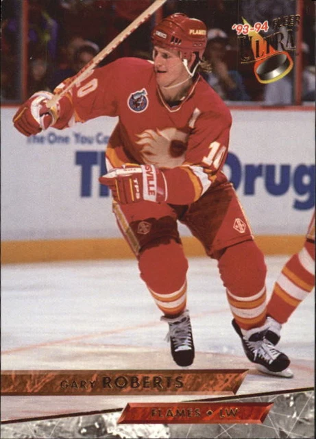 1993-94 ULTRA CALGARY Flames Hockey Card #187 Gary Roberts EUR 1,88 ...