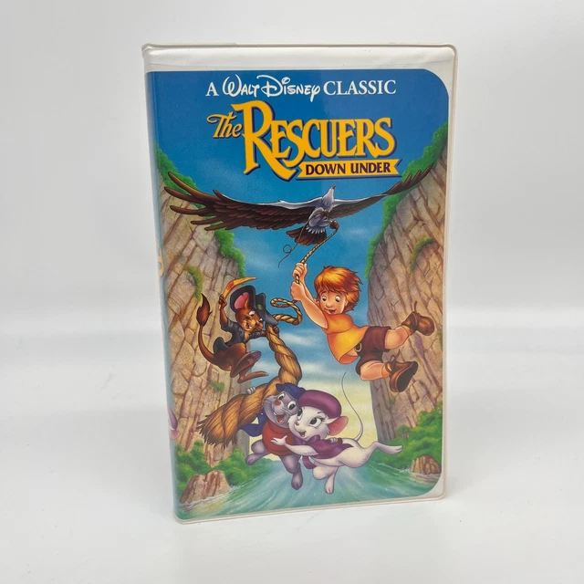 THE RESCUERS DOWN Under A Walt Disney Classic (VHS, 1991) £9.02 ...