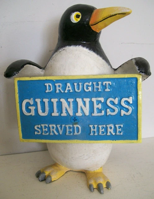 NICE GUINNESS ADVERTISING Penguin Bar Restaurant Counter Display ...