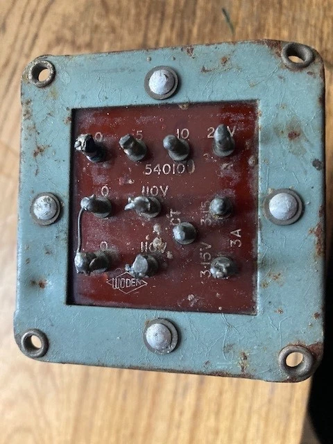 WODEN, FILAMENT TRANSFORMER, Prim: 110/220V Sec: 6.3V @ 3A Centre ...