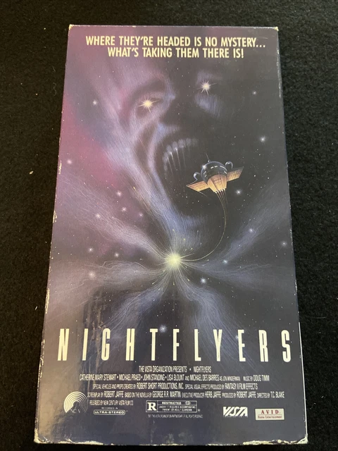NIGHTFLYERS VHS MOVIE Aliens Cult Sci fi Horror Rare IVE 1987 EUR 8,26 ...