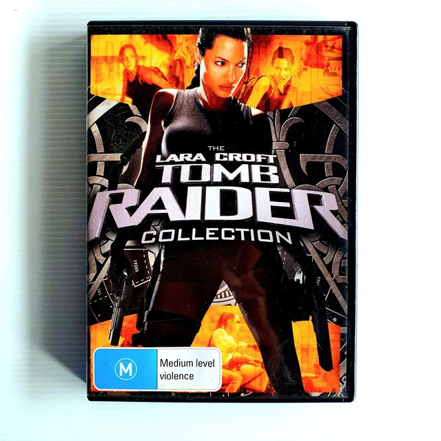 THE LARA CROFT Tomb Raider Collection 1 & 2 DVD Adventure, Angelina ...