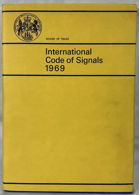 VINTAGE MARITIME INTERNATIONAL Code Of Signals Book, H.m.s.o, 1969 ...