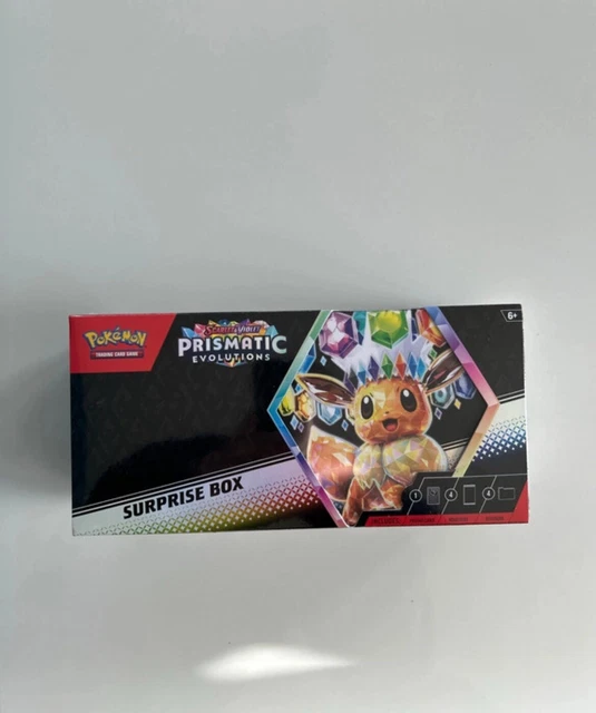POKÉMON TCG: SCARLET & Violet-Prismatic Evolutions Surprise Box - In Hand £52.72 - PicClick UK