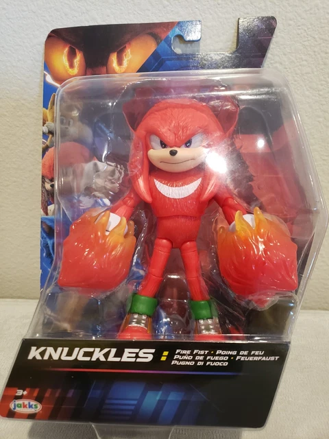 2025 SONIC THE Hedgehog 3 Knuckles with Fire Fist 5" Action Figure ...