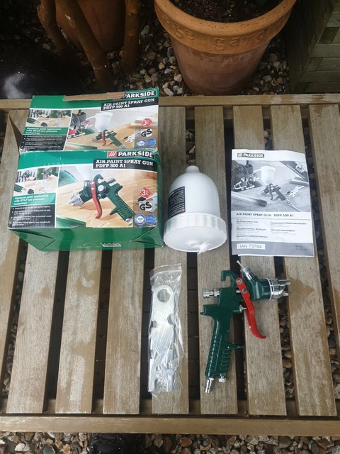 PARKSIDE PAINT SPRAY Gun Gravity Feed, Compressor Air Fed £10.00 ...