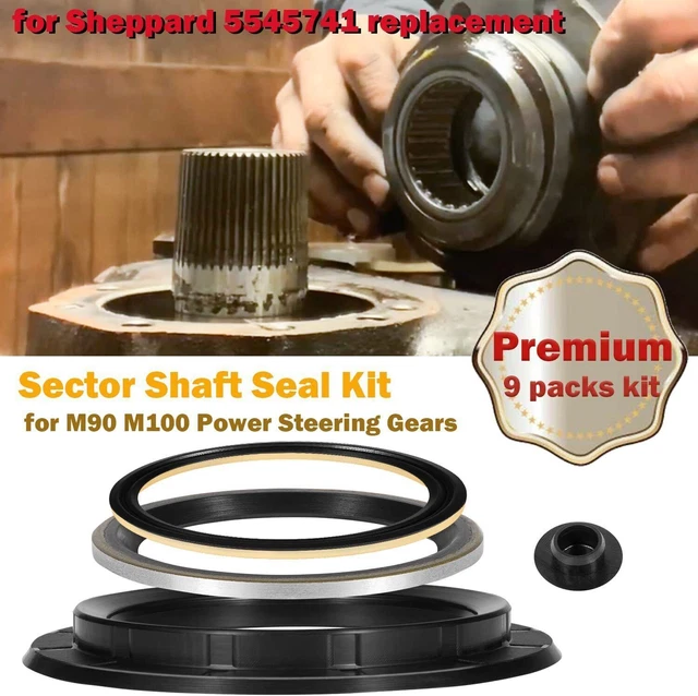 FOR SHEPPARD M90 M100 Power Steering Gears Replace 5545741 Sector Shaft ...