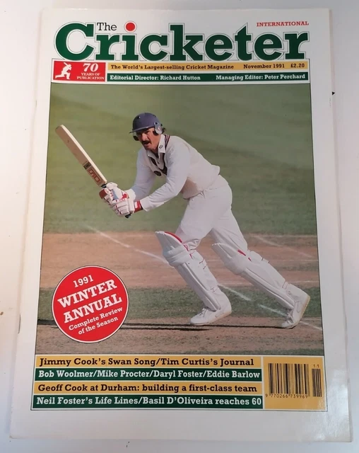 MAGAZINE - VINTAGE Sports The Cricketer International Cricket Magazine ...