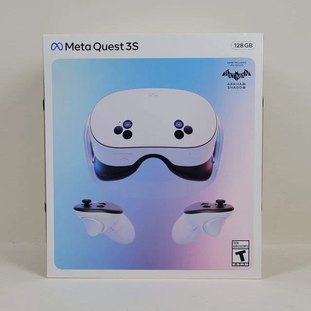 NEW META QUEST 3S 128GB Standalone All-in-One VR Headset MC-1204060-03 Sealed $411.26 - PicClick CA