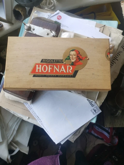 VINTAGE 1970S HOFNAR Rigoletto cigar box empty - Very Rare £35.00 ...