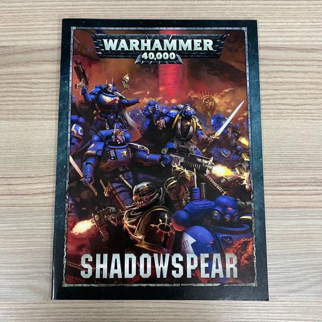 SHADOWSPEAR DATASHEET RÉGLEMENT Livre Warhammer 40,000 Espace Marines ...