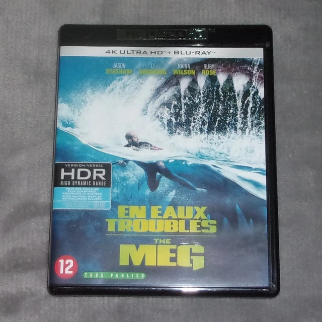 EN EAUX TROUBLES : THE MEG - Blu-ray 4K + Blu-ray normal - comme neufs EUR 15,00 - PicClick FR