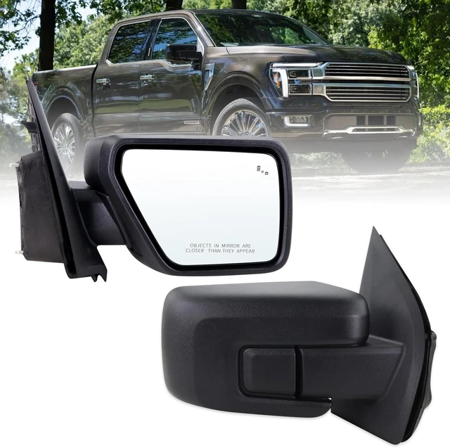 RIGHT PASSENGER SIDE Mirror Ford F150 2021-2025 Heated Power Glass ...
