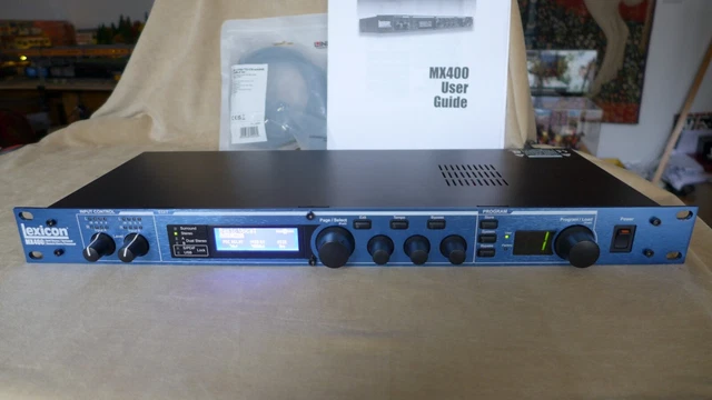 LEXICON MX400 DUAL reverb/ multi FX unit £245.00 - PicClick UK