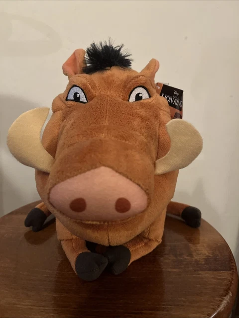 DISNEY THE LION King Plush Pumba Soft Toy Teddy Collectable 12 Inch ...