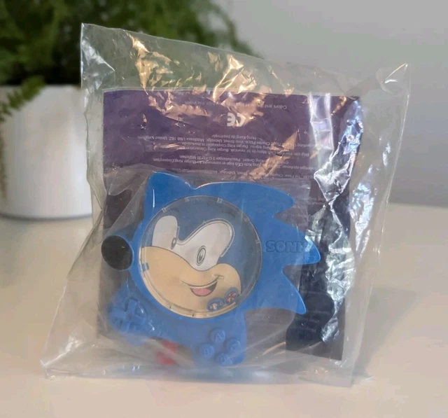 BURGER KING KIDS Club Toy - SEGA Sonic The Hedgehog 1998. Still Sealed ...