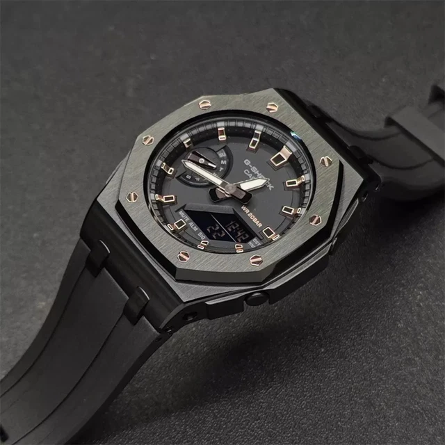 EXCLUSIVE 🌟 CASIOAK Mini 🌟 Casio G-Shock Watch GMA-S2100 AP Royal Oak ...