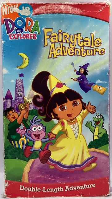 NICK JR DORA the Explorer Fairytale Adventure VHS Video Tape ...