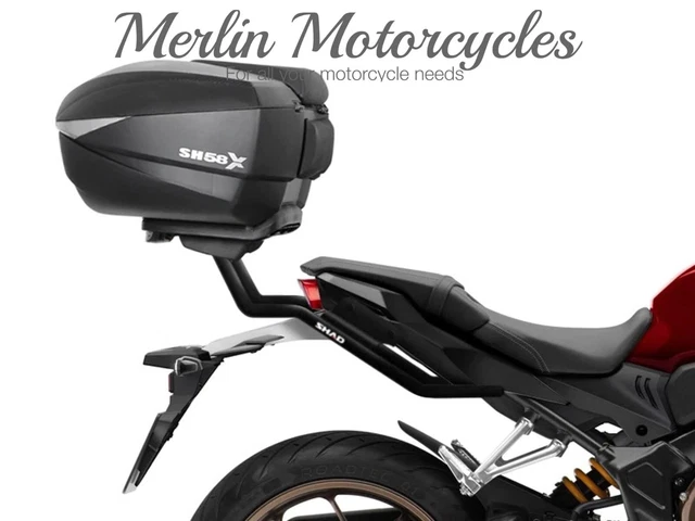 HONDA CB650R TOP Box Fitting Kit 2021 - 2023 +Shad Sh58X Expandable Top ...