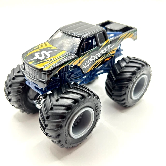 MONSTER JAM SHOCKER Monster Truck 1:64 Black Hot Wheels EUR 10,02 ...