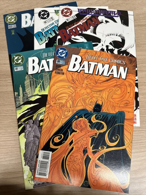 LOT DE 5 emplois Batman Detective Comics # 689-693 1996 très bon état ...